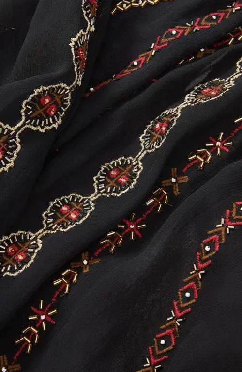 Veronica Beard Tairis Embroidered Top