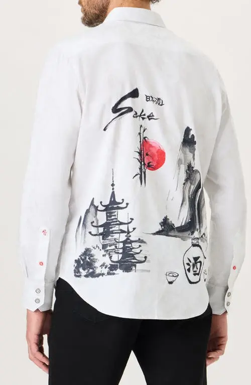 Robert Graham Kanpai Long Sleeve Button Up Shirt