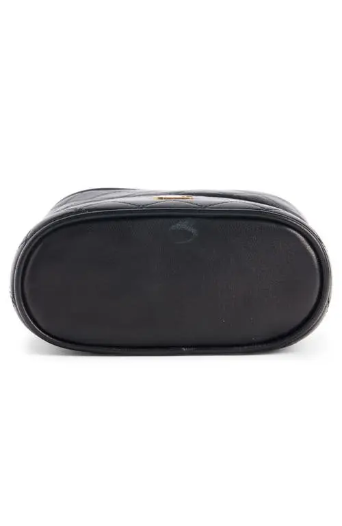 Saint Laurent Gaby Leather Vertical Vanity Bag