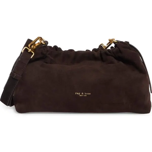 Rag & Bone Ludlow Suede Crossbody Bag - Cho