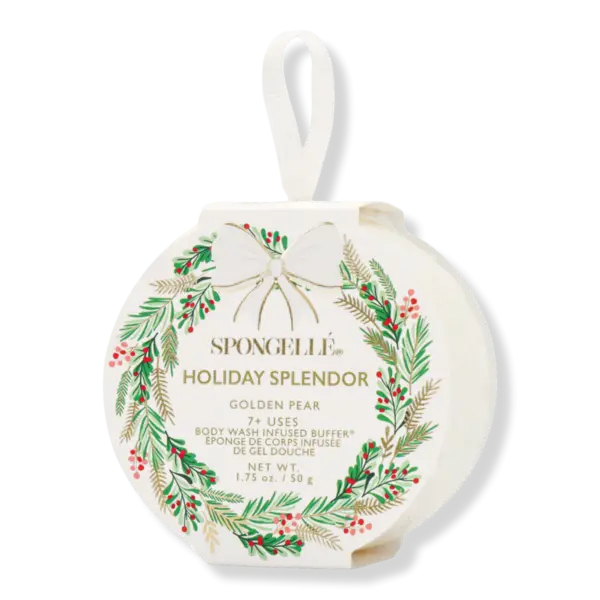 SPONGELLE Holiday Splendor Body Wash Infused Buffer - One-color