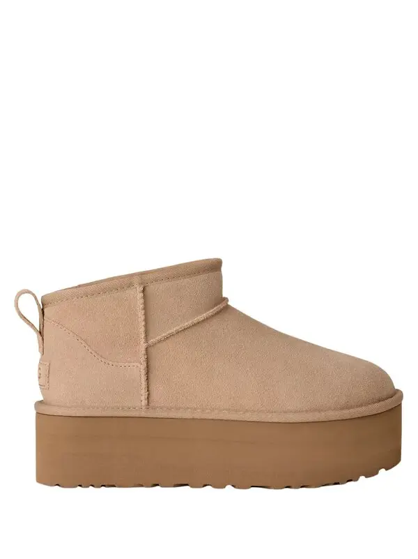UGG Boots Ultra Mini Platform "classic Ultra Mini Platform - Beige