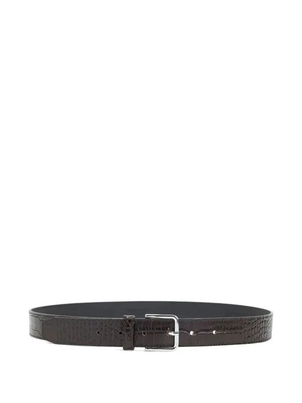 THE FRANKIE SHOP Belt Croc Patent "toni