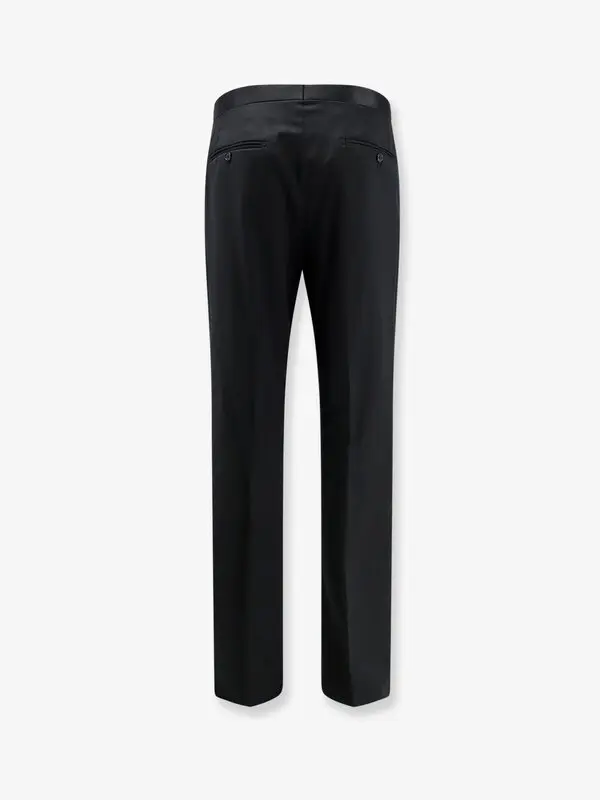 Tagliatore Tuxedo Virgin Wool Trousers
