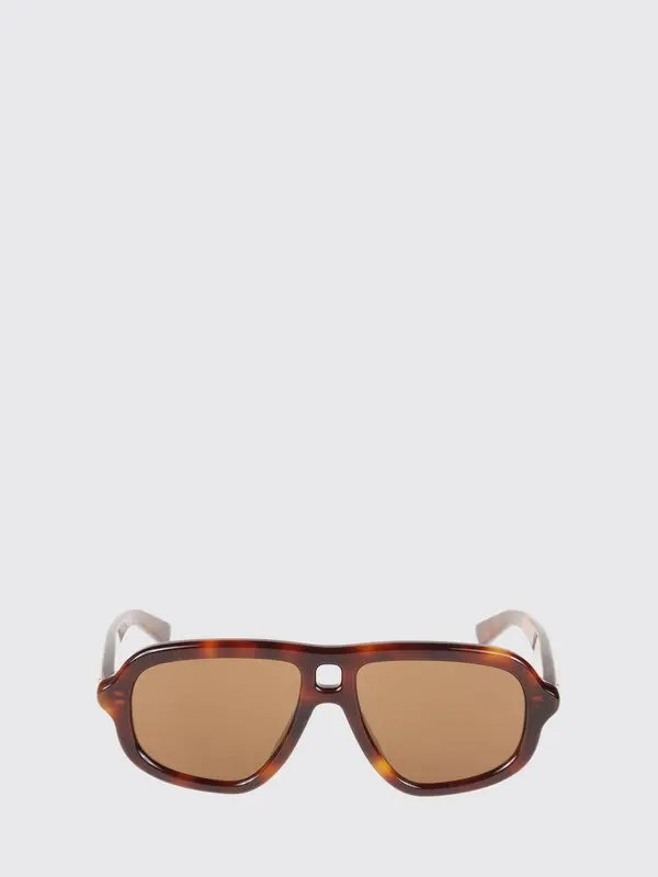 Bottega Veneta Aviator Sunglasses In Acetate With Double Bridge - Multicolor