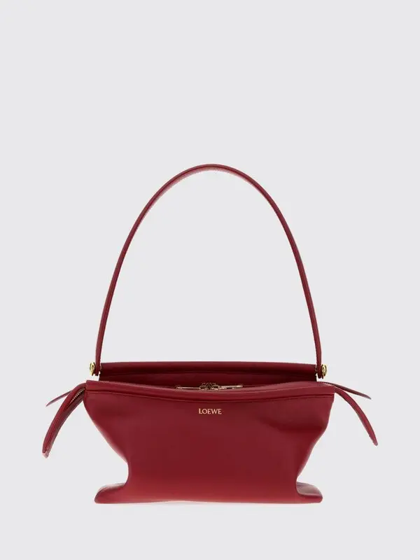 Loewe Whisker Smooth Calfskin Shoulder Bag With Flat Handle