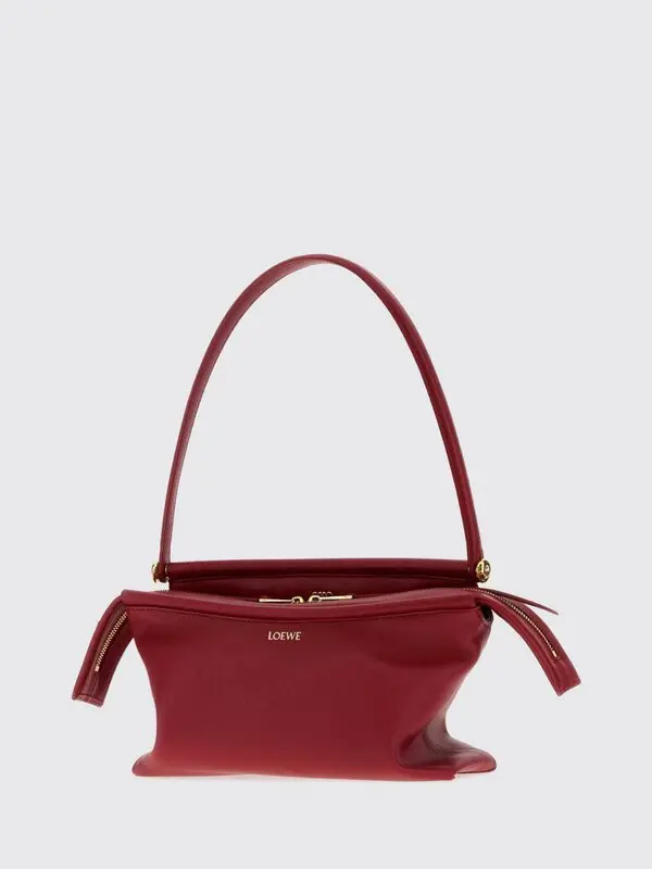 Loewe Whisker Smooth Calfskin Shoulder Bag With Flat Handle
