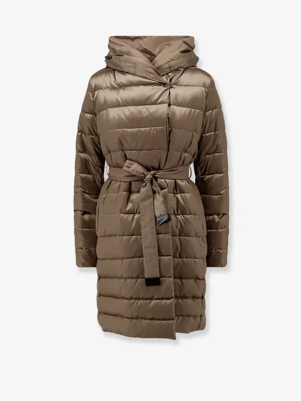 Max Mara Novef Reversible Water-repellent Satin Down Jacket - Multicolor