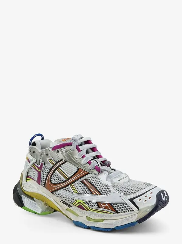 Balenciaga Runner Sneakers In Mesh And Nylon