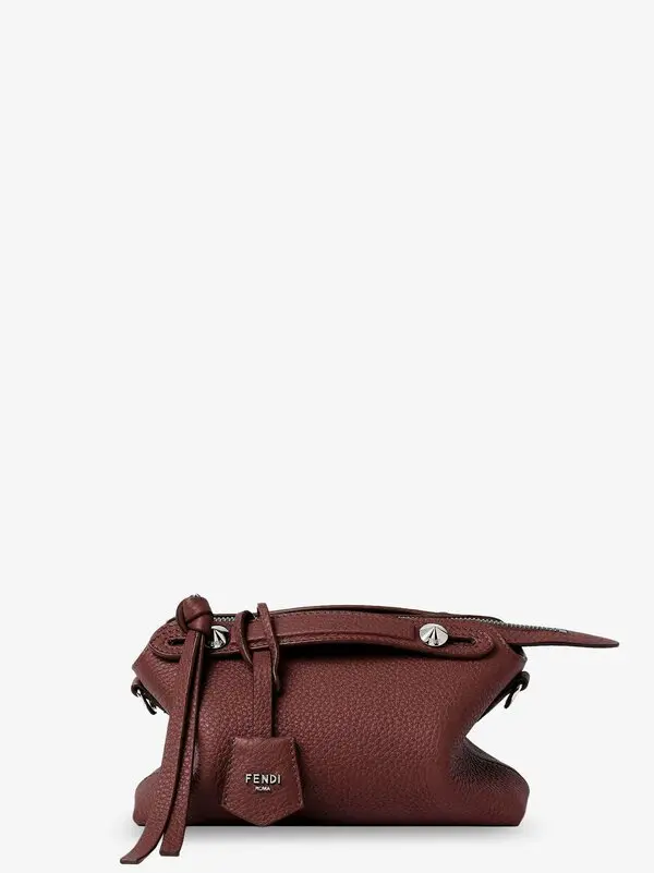 Fendi By The Way Hammered Leather Handbag