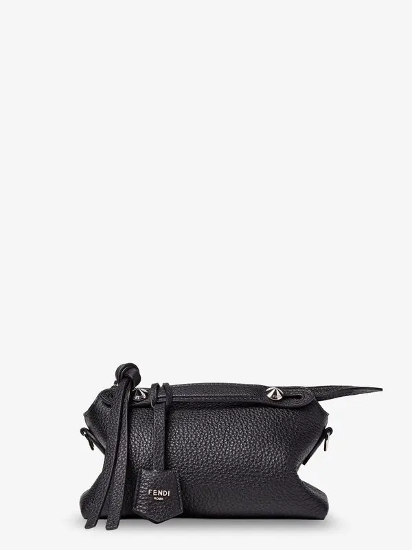 Fendi Boston Leather Handbag