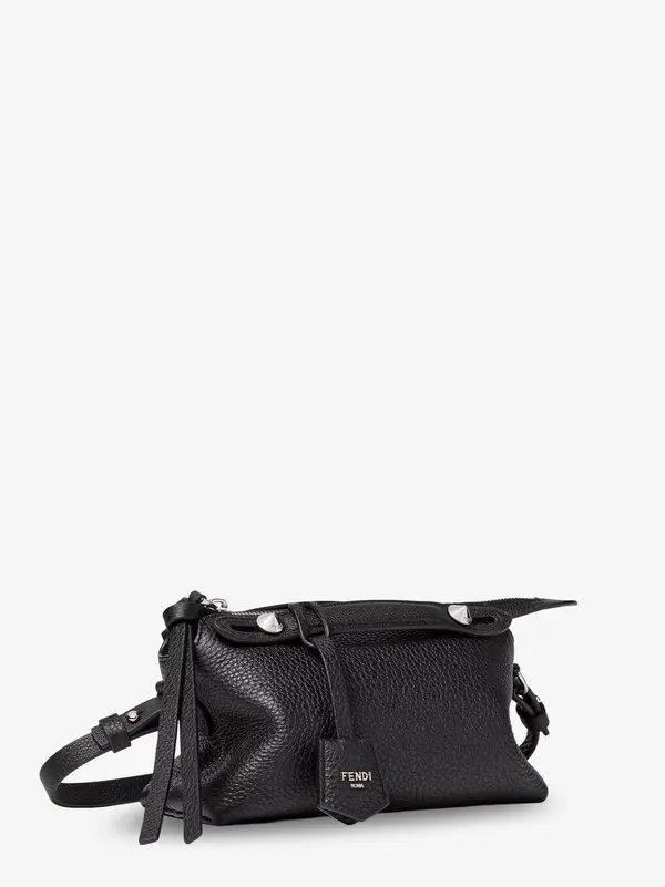 Fendi Boston Leather Handbag