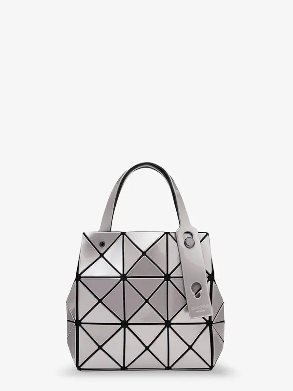 Issey Miyake Carat Handbag With Geometric Inserts
