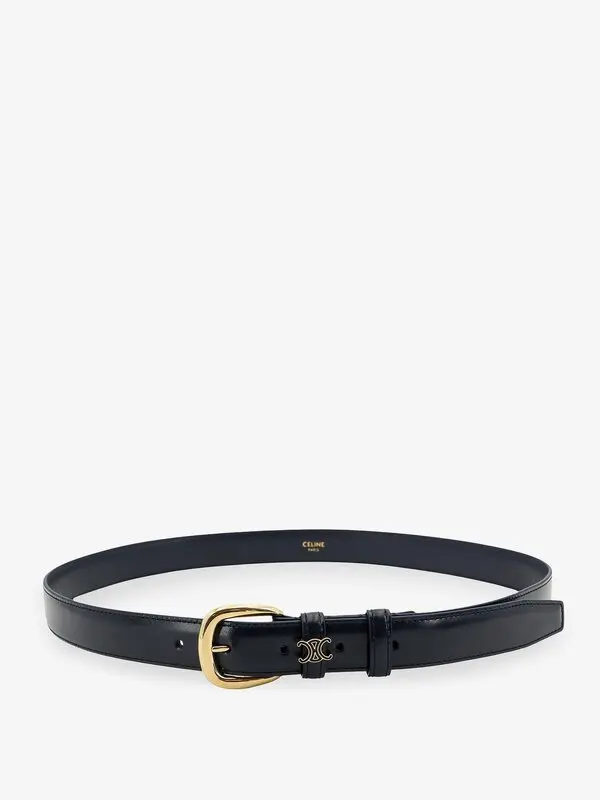 Celine Vivienne Leather Belt