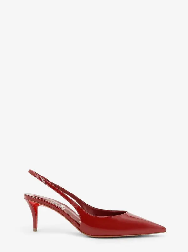 CHRISTIAN LOUBOUTIN Miss Z Patent Leather Slingback Decollete - Multicolor