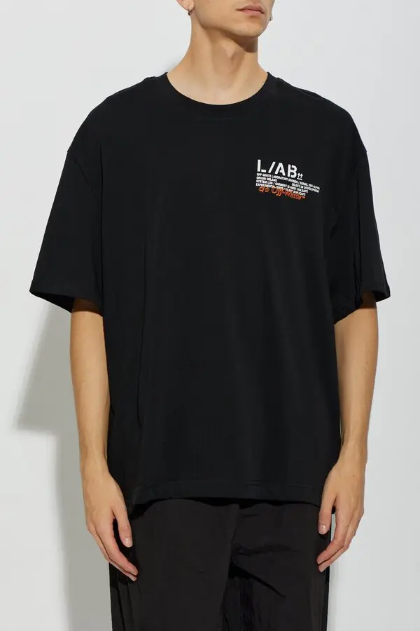 L/AB C/O OFF-WHITE Logo T-shirt
