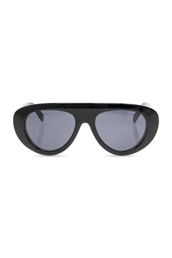 Celine Triomphe Stamp’ Sunglasses - Black