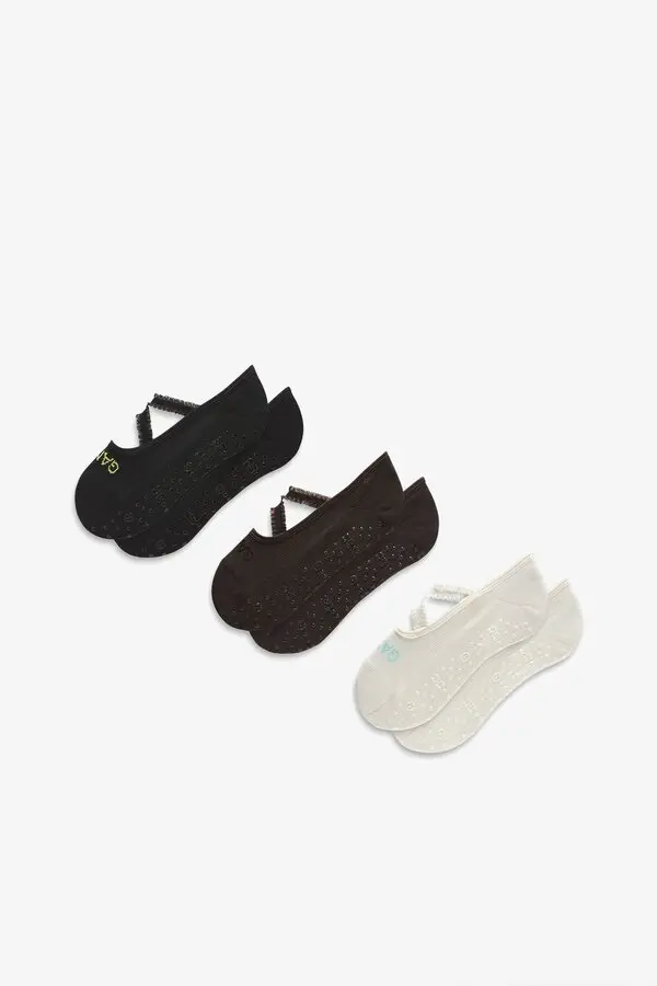 GANNI X Lululemon Find Your Balance Ruffle-trim Grip Socks Size