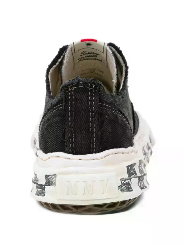 Mihara Yasuhiro Hank Og Graffiti Check Sole Low-top Sneakers