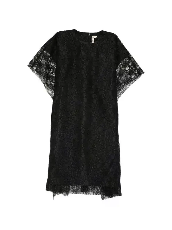 Comme Des Garçons Lace Midi Dress