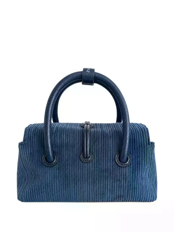 ZANELLATO Postina Corduroy Shoulder Bag