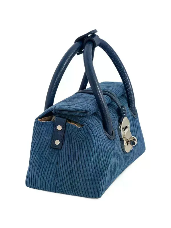 ZANELLATO Postina Corduroy Shoulder Bag