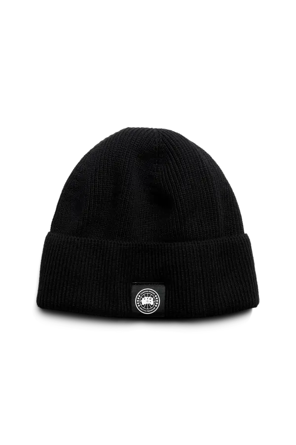 Canada Goose Cotton Beanie - Black