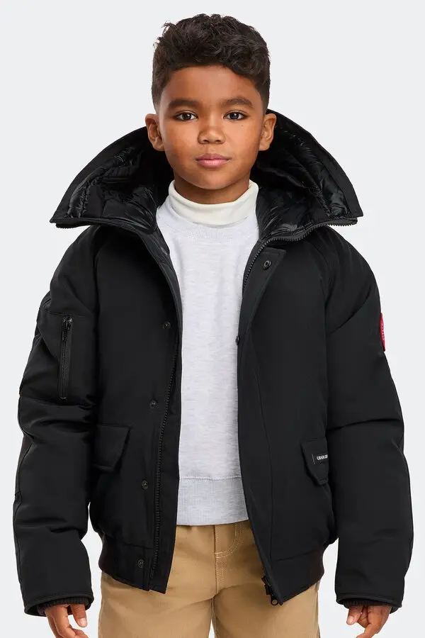 Canada Goose Youth Chilliwack Bomber - Black