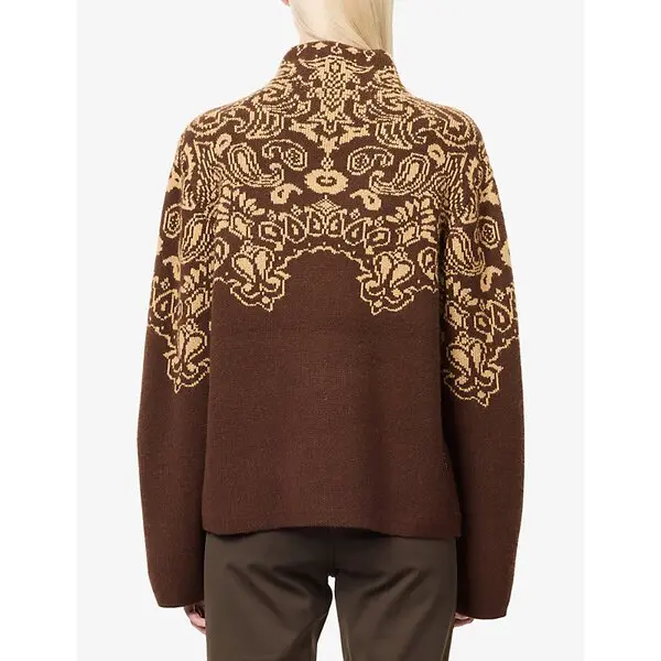 Goldbergh Anshin Jacquard Wool-blend Jumper