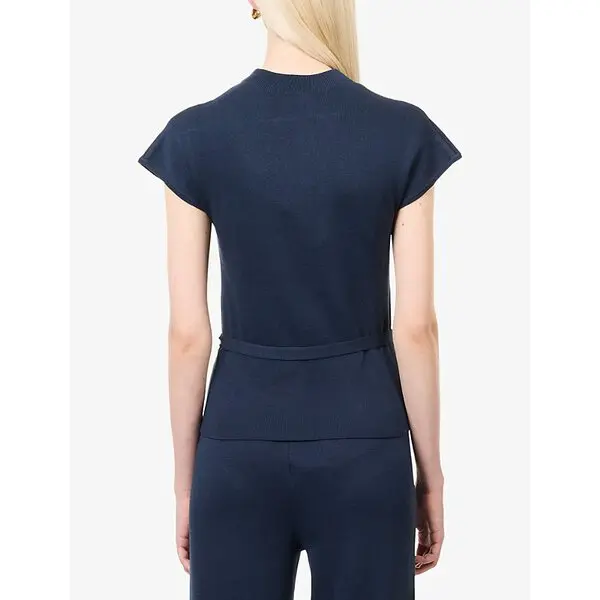 4TH & RECKLESS Mirabelle Tie-waist Woven Top