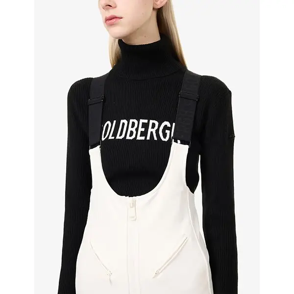 Goldbergh Fira Woven Knit Turtleneck Jumper