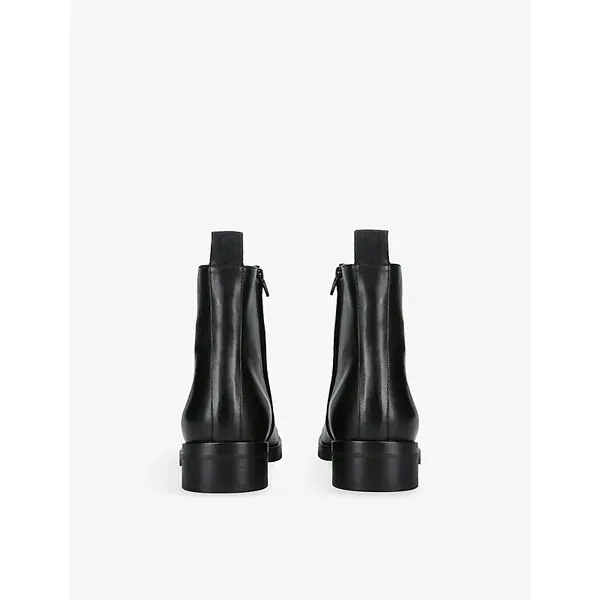 Studio Nicholson Square-toe Leather Ankle Boots