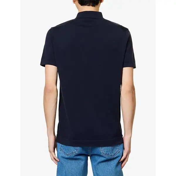 Derek Rose Sea Island Short-sleeve Cotton Polo Shirt