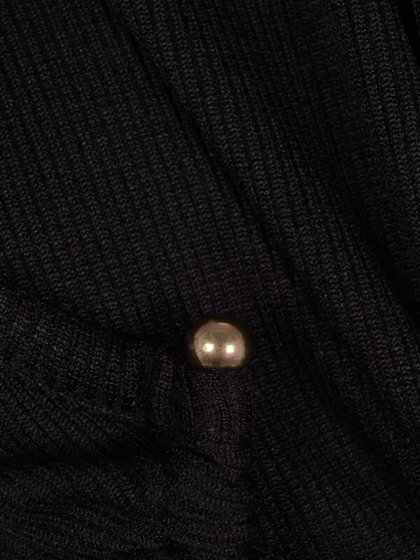 Christopher Esber Helix Crystal Ribbed Tee