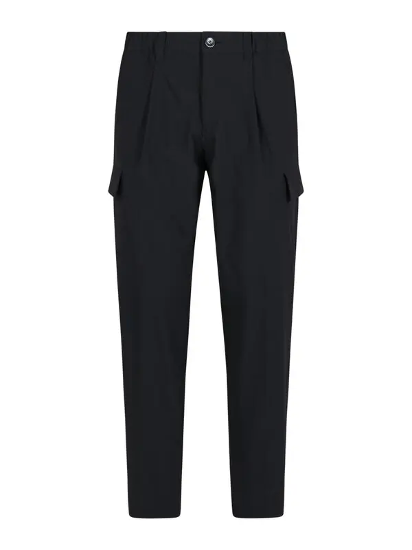 Herno Pantalone Regular Con Pattine