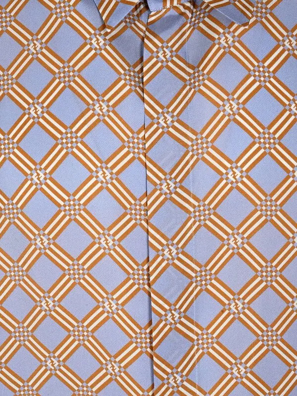 Fendi Shirt Over Silk Net