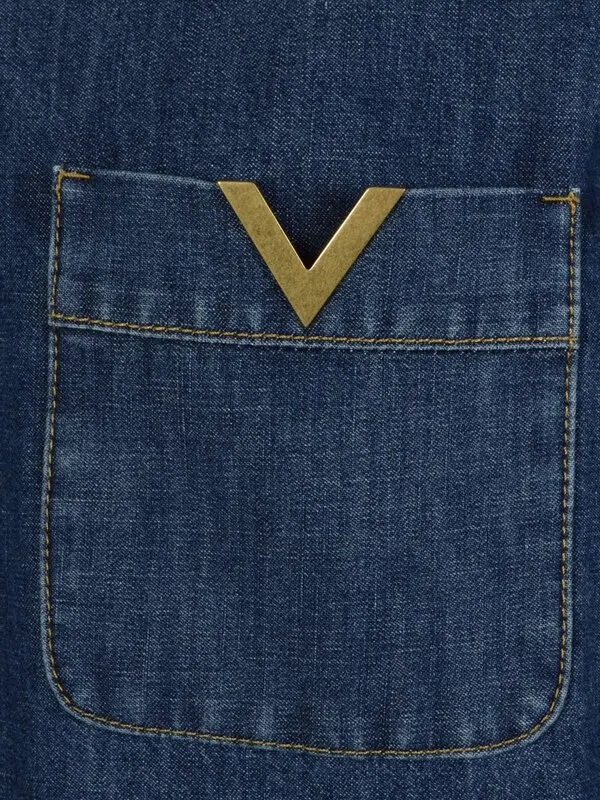 Valentino Garavani Vgold Cotton Top