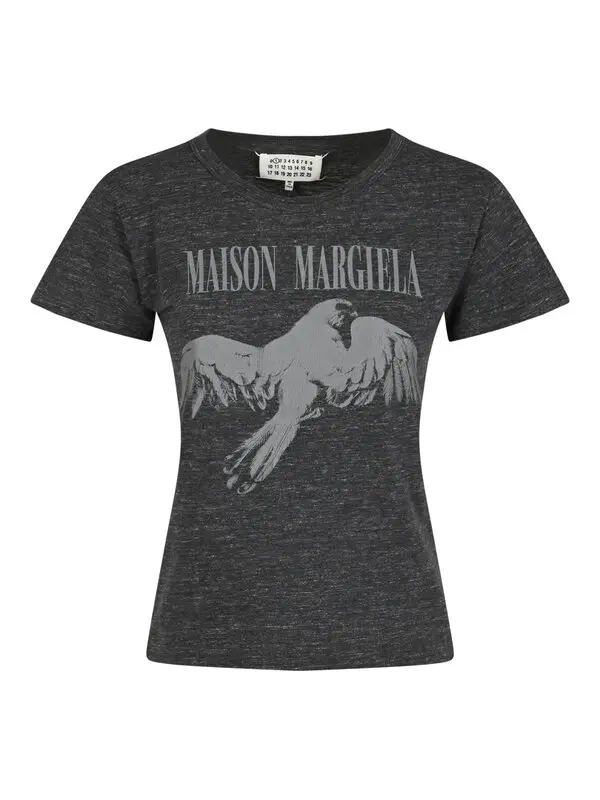 MAISON MARGIELA Bird Fitted T-shirt - Grey