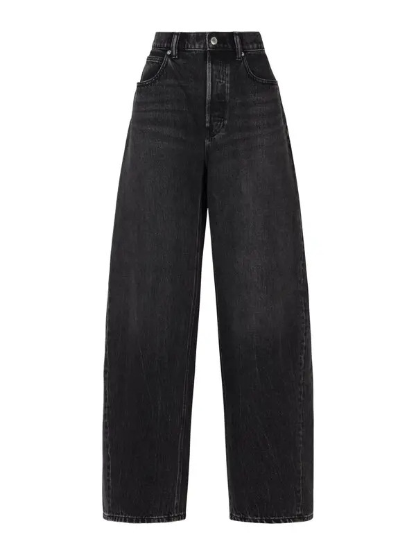 Alexander Wang Blow Up Jean W/ Crystal Hotfix At Back Pockets