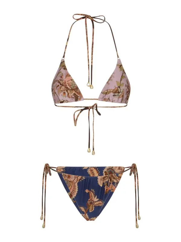 Zimmermann Aster Spliced Tri Bikini