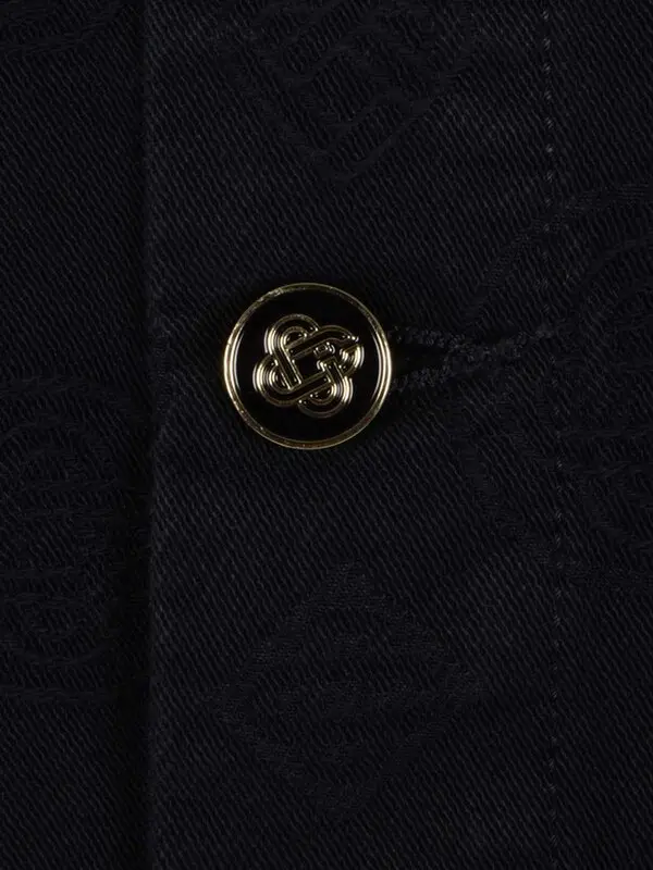 Casablanca Denim Monogram Shacket