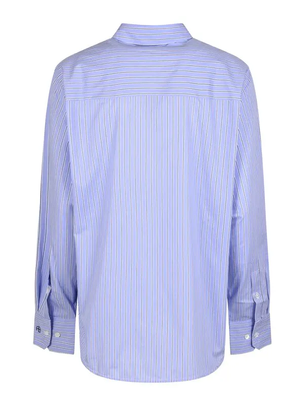 ANINE BING Essie Shirt Stripe - Blue