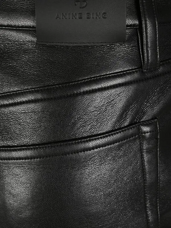 ANINE BING Bruno Pant Recycled Leather
