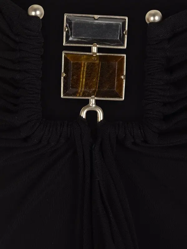 Christopher Esber Bezel Quartz Cascade Skirt
