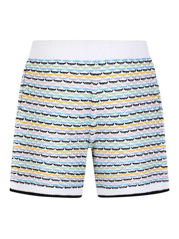 Casablanca Tuck Stitch Shorts