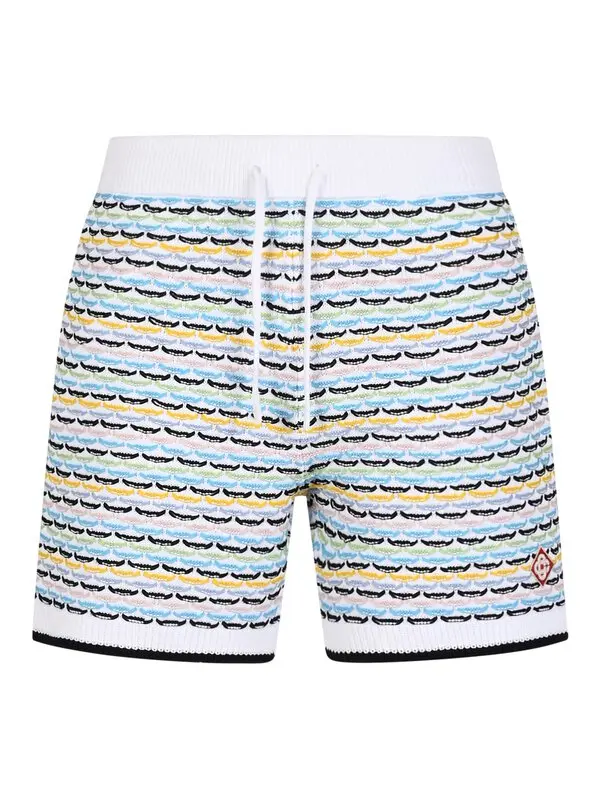 Casablanca Tuck Stitch Shorts