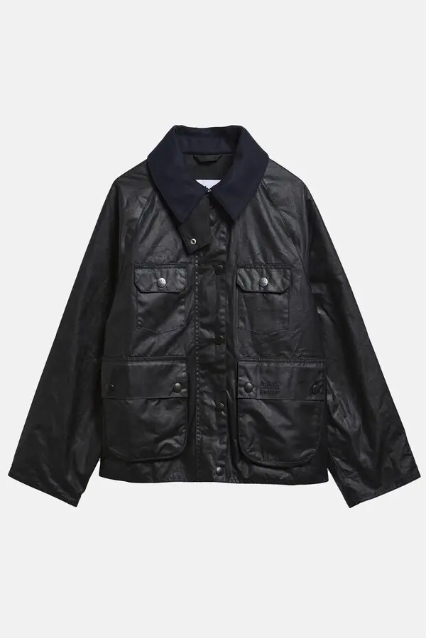 Barbour X A.p.c. Giacca Spey Waxed