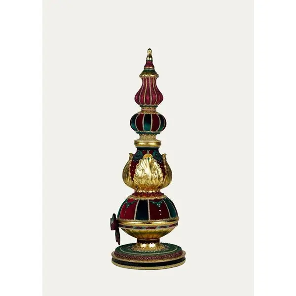 KATHERINE'S COLLECTION Timeless Tidings Finial