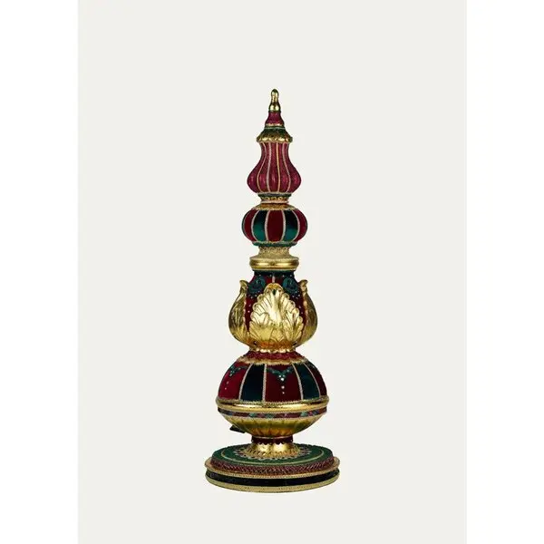 KATHERINE'S COLLECTION Timeless Tidings Finial
