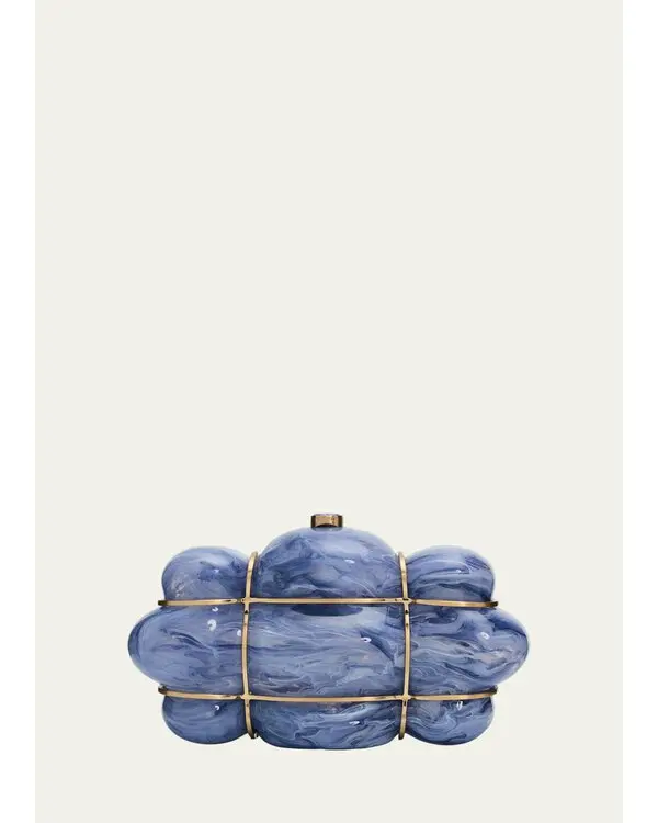 Cult Gaia Bolla Acrylic Clutch - Tide Multi